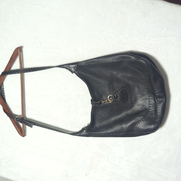 Fendi | Bags | Fendi Vintage Leather Bag White Stitch | Poshmark